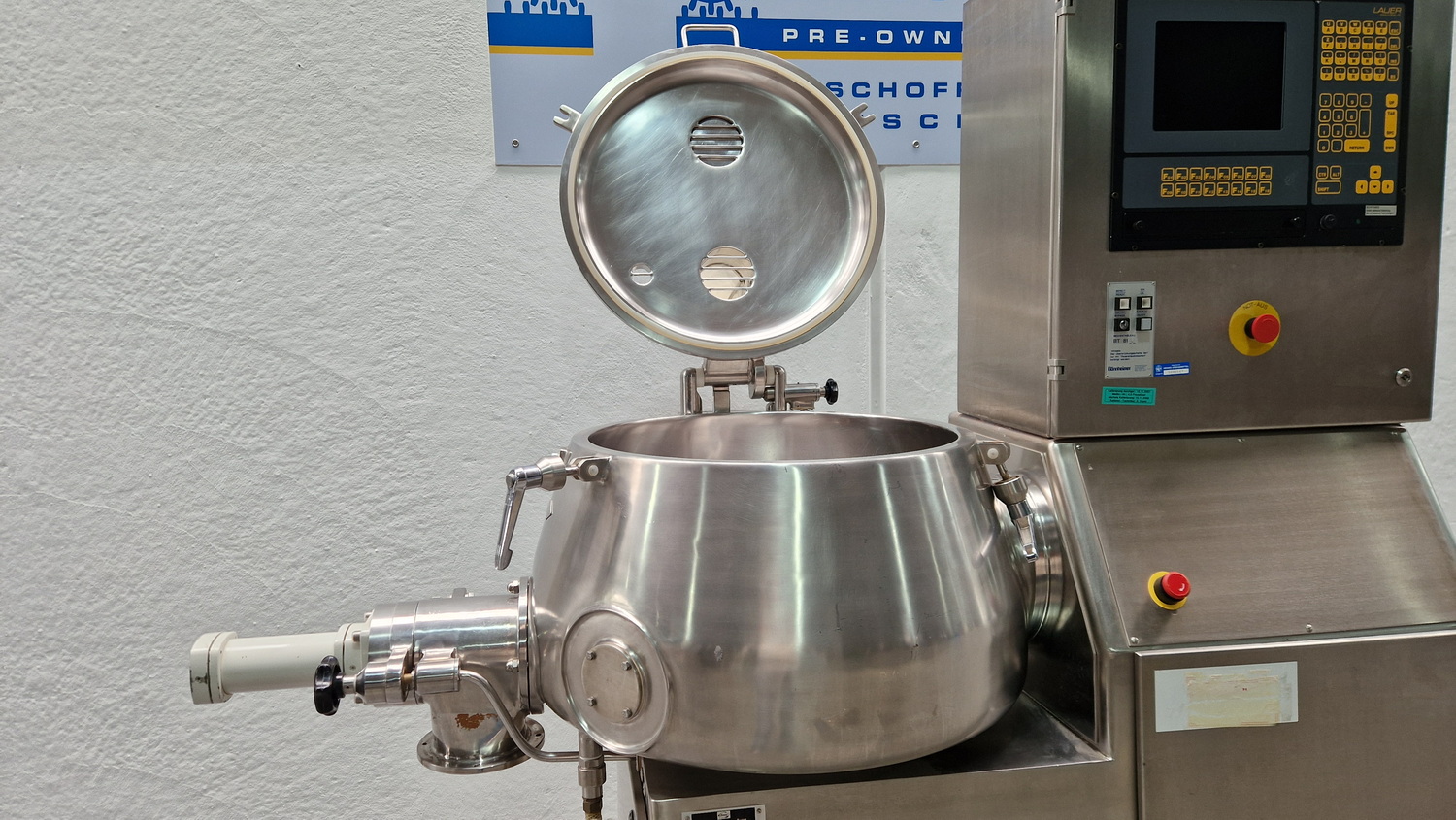 Diosna P 100 Pharma High shear Mixer Used Machinery Hamburg Germany Diosna P 100 Pharma High shear Mixer Used Machinery Hamburg Germany